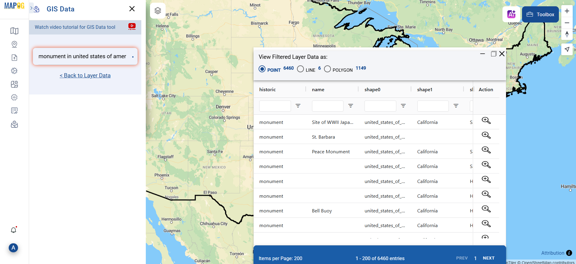 Download Historical Monuments Data in Shapefile, KML, MID +15 GIS Formats