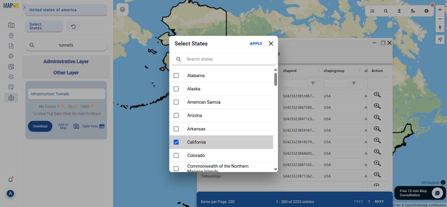 Download Tunnels Data in Shapefile, KML, MID +15 GIS Formats and Create ...