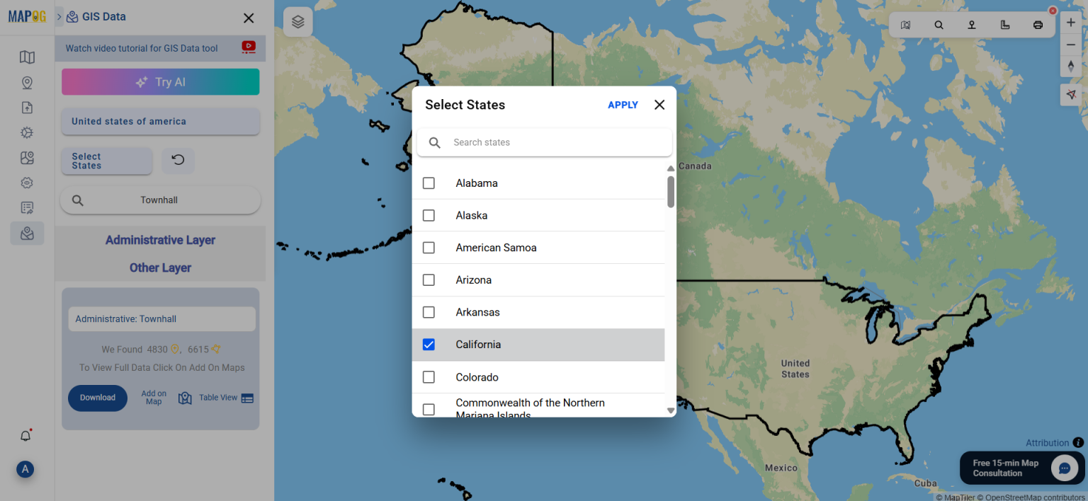 Download Townhall Data in Shapefile, KML, GeoJSON & More for Urban ...