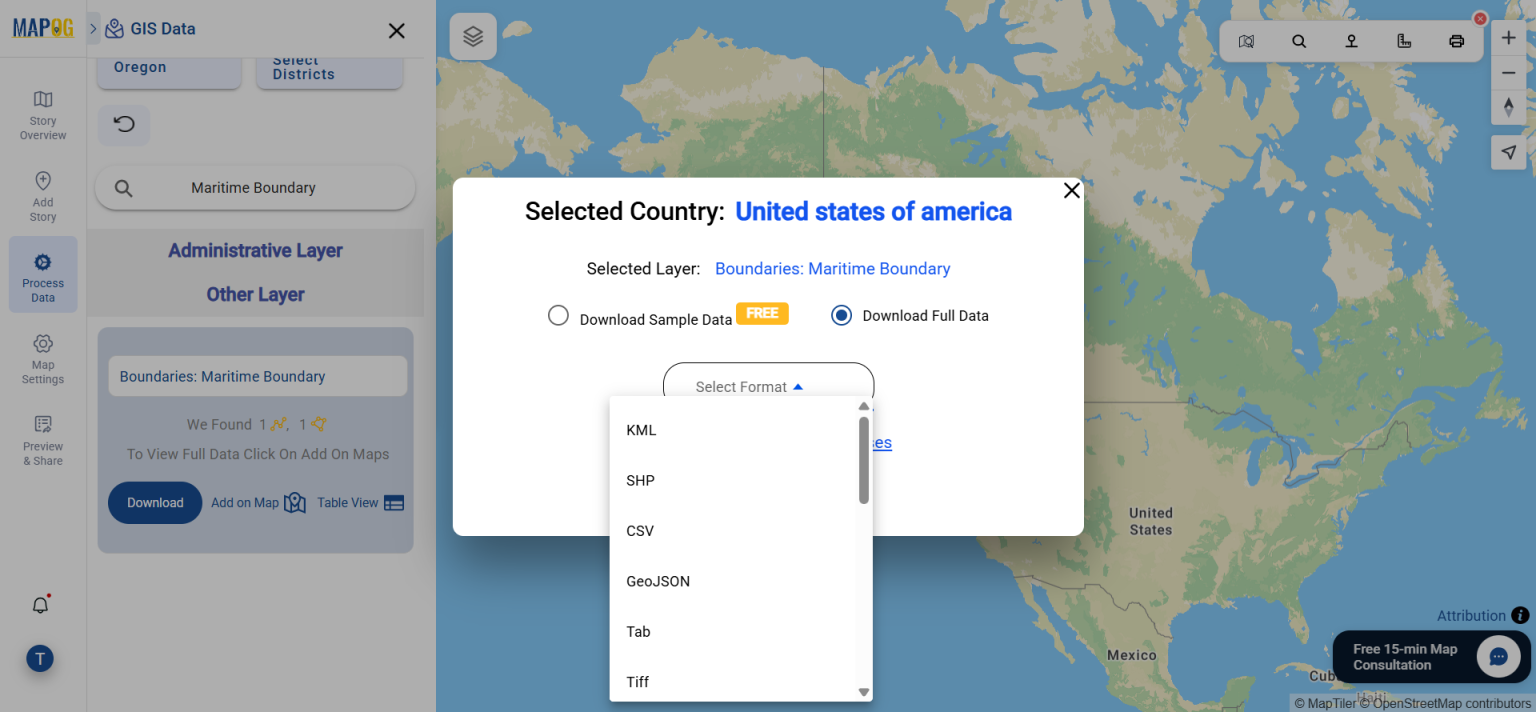 Download Maritime Boundary Data in Shapefile, KML, MID +15 GIS Formats