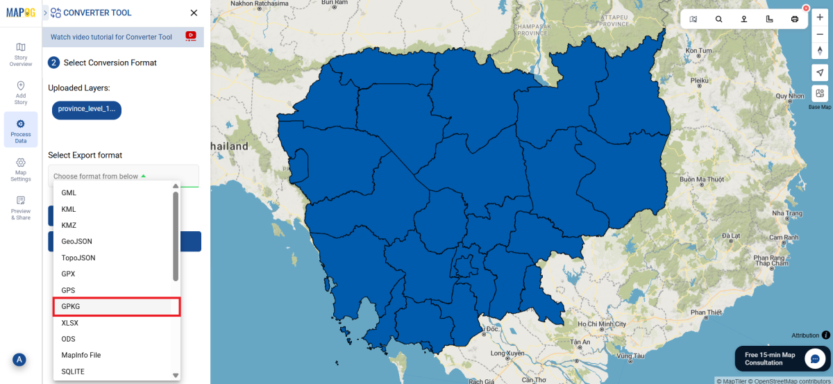 How to Convert MapInfo Files to GPKG (GeoPackage) Format: Step-by-Step ...
