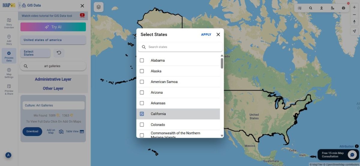 Art Galleries Data Download – Shapefile, KML, GeoJSON, and CSV for GIS ...